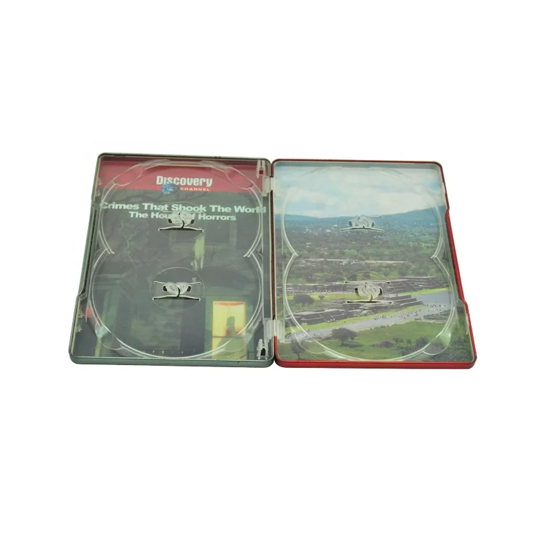 Wholesale Luxury Rectangular Metal Dvd Tin Case Packaging - Buy Metal ...