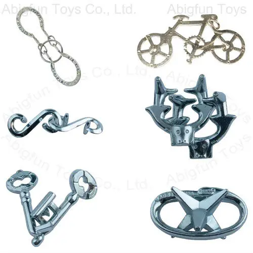 Cast Puzzle,Iron Brain Teasing Metal Puzzle,Wire Puzzle Brain Teaser ...