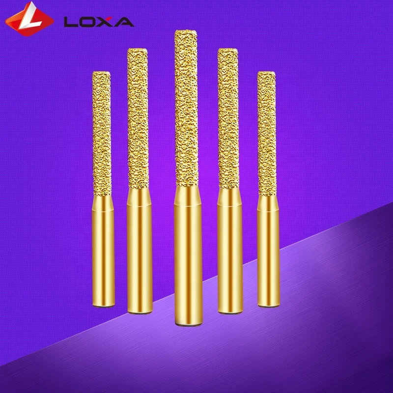 Diamond Router Bit For Marble Quartzite Seaming Straight Bit 6.35mm ...