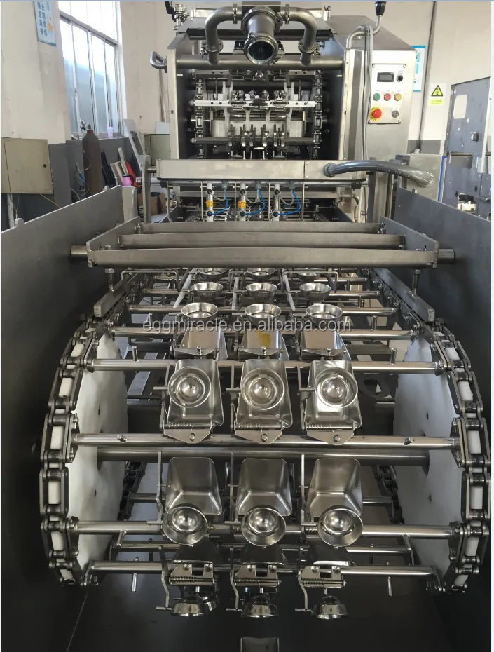 Large Output Straight Line No Damage Egg Breaking and Separating ...