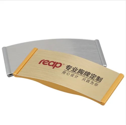 Reap 7209 Business Name Tag / Id Badge Personalized - Laser Engraved ...