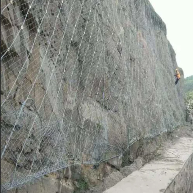Galfan Cable Mountain Protection Traffic Guardrails Greased Steel Wire ...