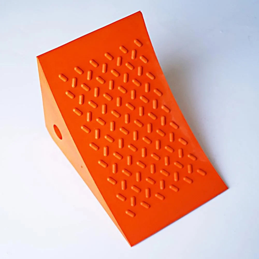 Loading 20 Tons Polyurethane Truck Tire Stopper - Buy Adjustable Wheel ...