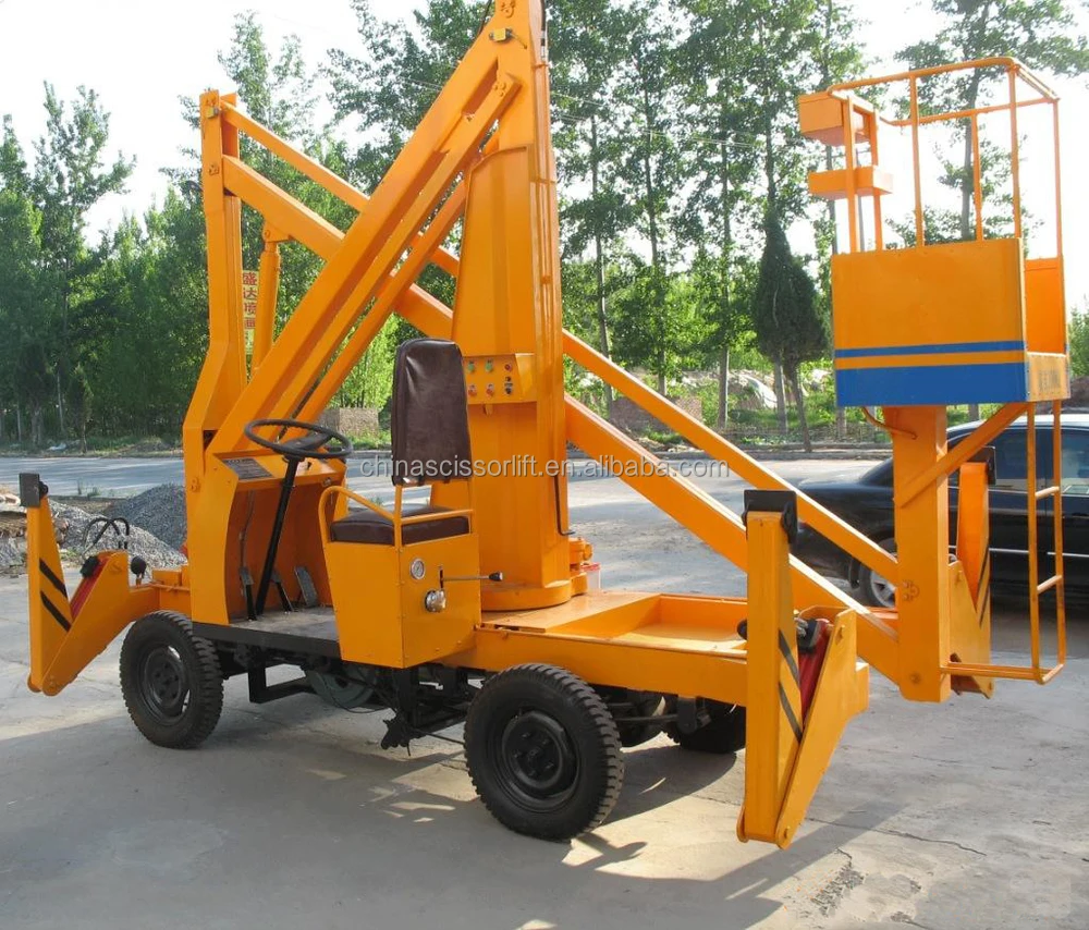 Hydraulic Articulated Boom Lift with Extended Reach Capacity - Towable ...