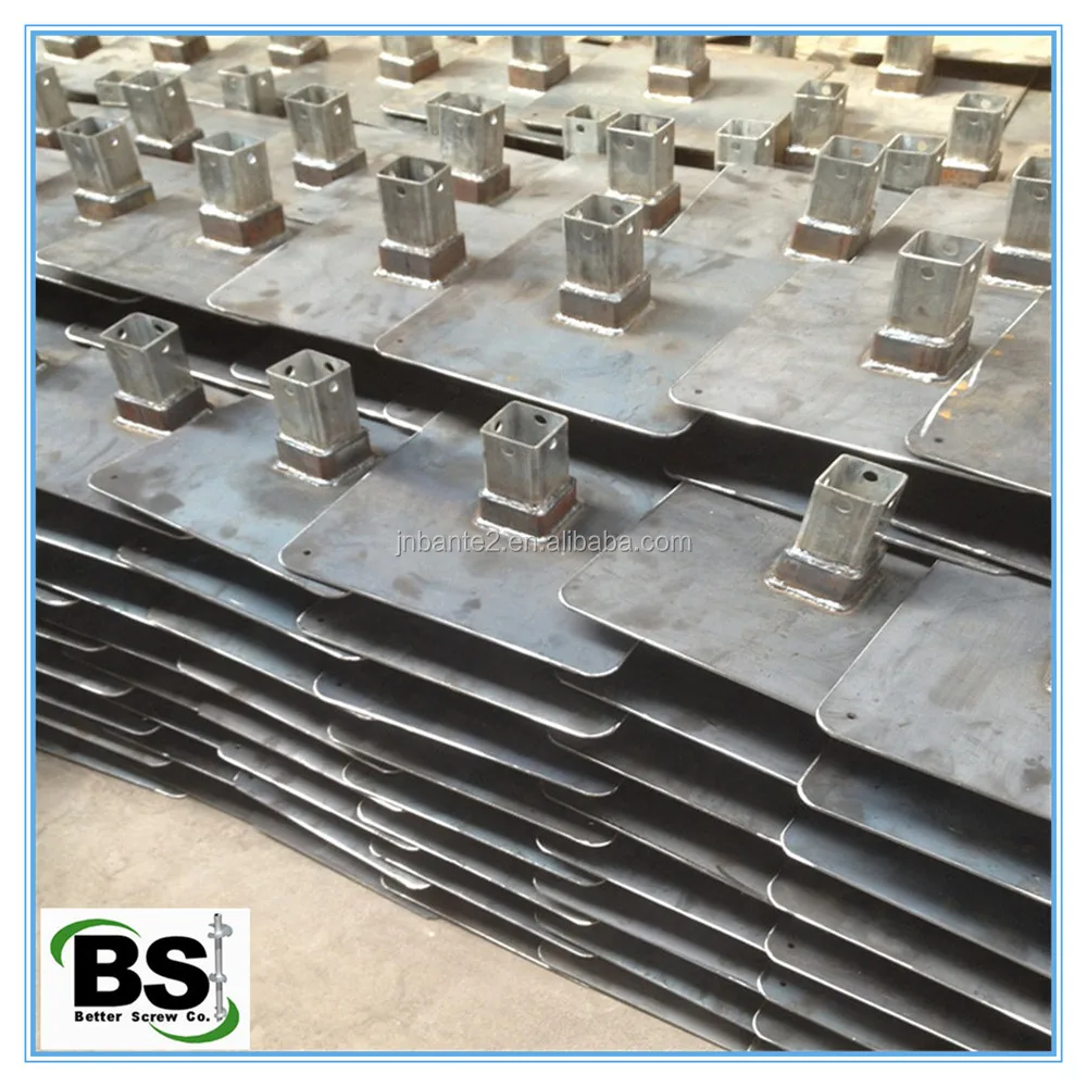 Perforated Square Steel Tube Anchors Telespar Square Sign Post - Buy ...