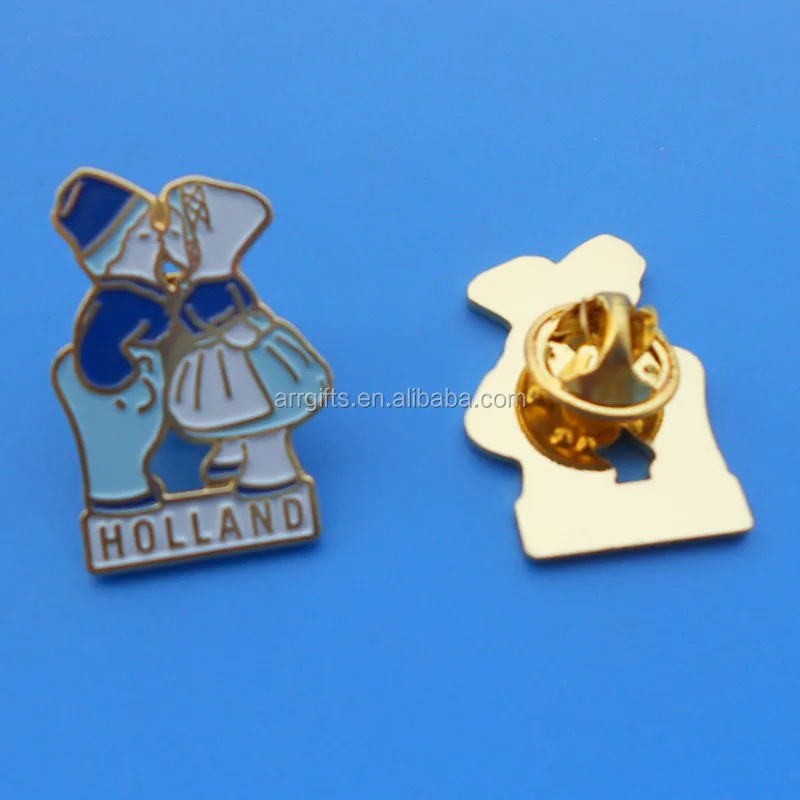 Boy And Girl Couple Kissing Holland Pin Badge - Buy Netherland Boy Girl ...