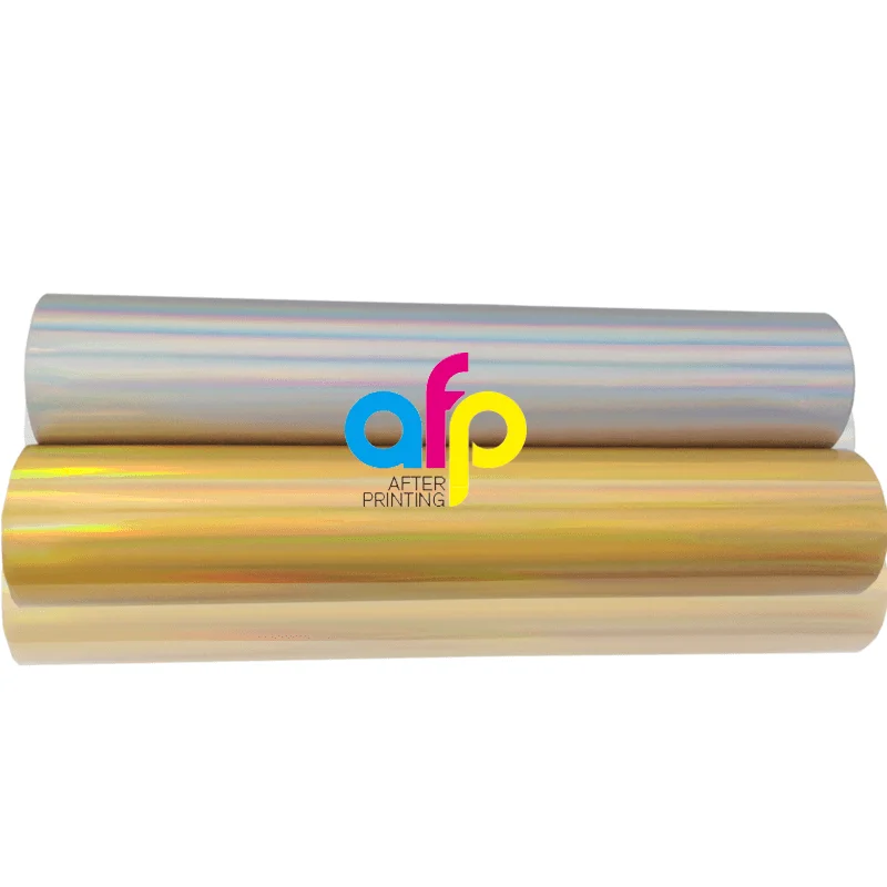 Various Hologram Effects Gold Silver Holographic Hot Stamping Foil ...