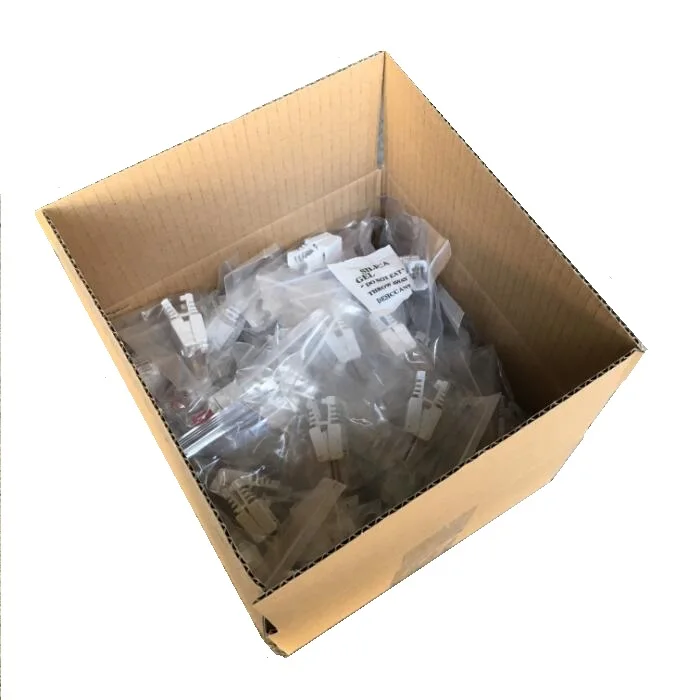 Toolless Type Utp Rj45 Cat6a Connector With Screw Cap - Buy Screw Type ...