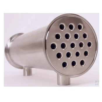 Stainless Steel Inline Chiller Tri Clamp Condenser Heat Exchanger ...