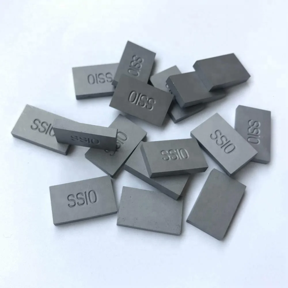 Manufacturer 20x12x3 and 15x10x5 Tungsten Carbide Ss10 Brazed Tips for ...