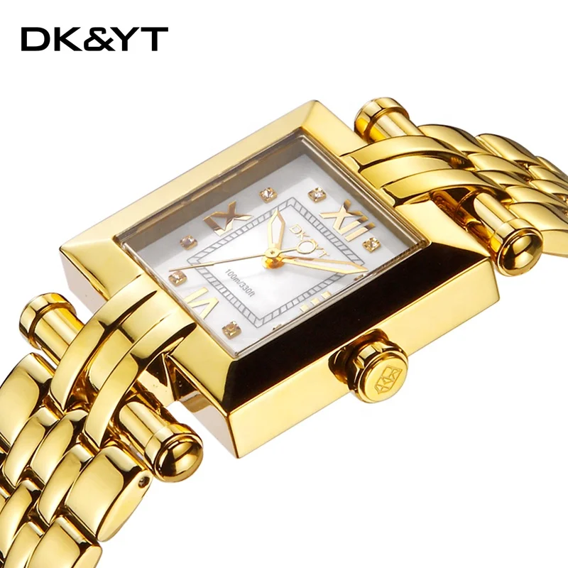 Shenzhen Dualtime Ladies Stainless Steel Case Quartz Movement Watch For ...