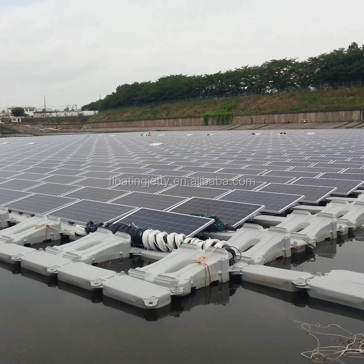 Floating Solar Pontoon Floating, Solar System Platform PV Panel Floater ...