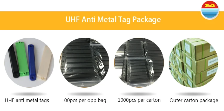 860-960mhz Passive On Metal Uhf Rfid Tag Anti Metal For Pallets ...