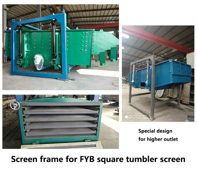 Multi Layers Rectangular Gyratory Screening Sand Vibrating Screen For ...