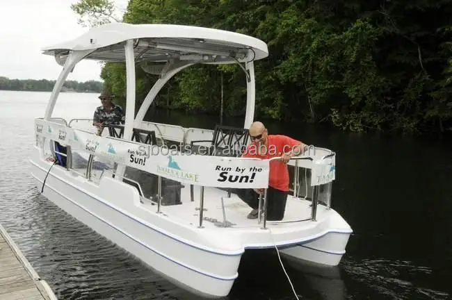 Sanj Centre Console Pontoon Boat Water Taxi - Buy Sanj Centre Console ...