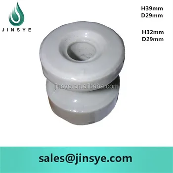 Pure White Glazed Porcelain Ceramic Spool Insulator For Cable ...