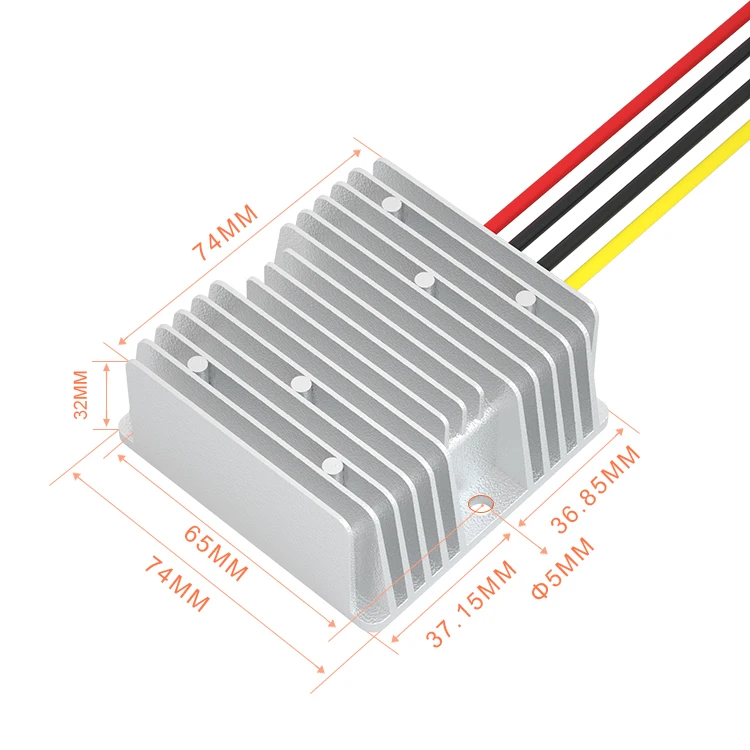 Waterproof Dc 12v 24v To 5v 10a 20a 30a Buck Converter 150w Power ...