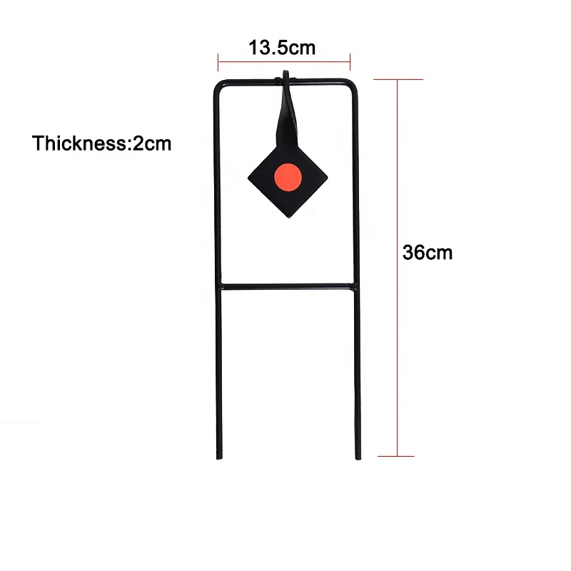 .22 Caliber Steel Shooting Targets Spinning Target For Shooting ...