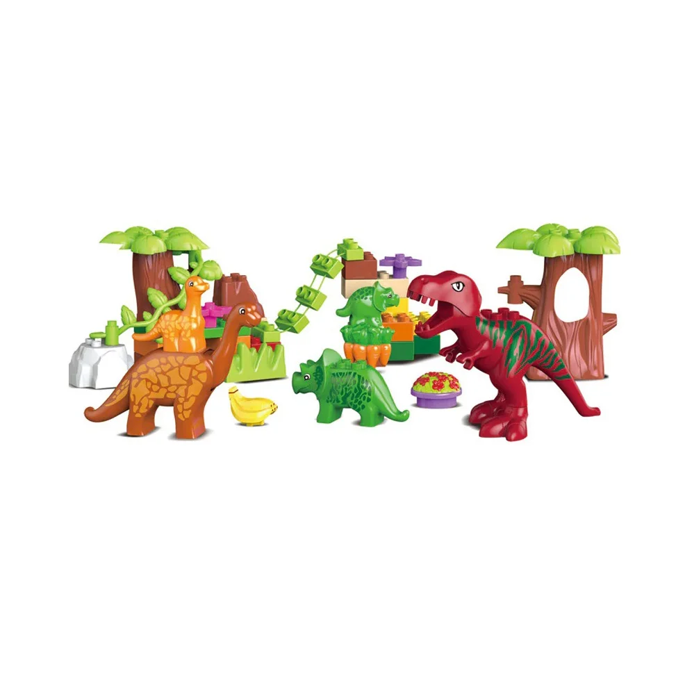 40-piece Dinosaur Building Blocks Set - Stem Learning Dinosaur Bricks ...