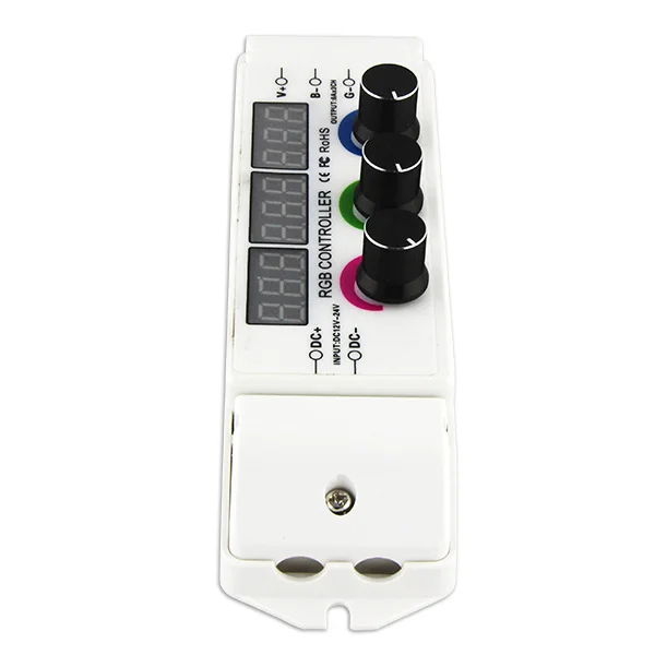 BC-350RF LED RGB Strip Controller with Remote & Rotary Knob