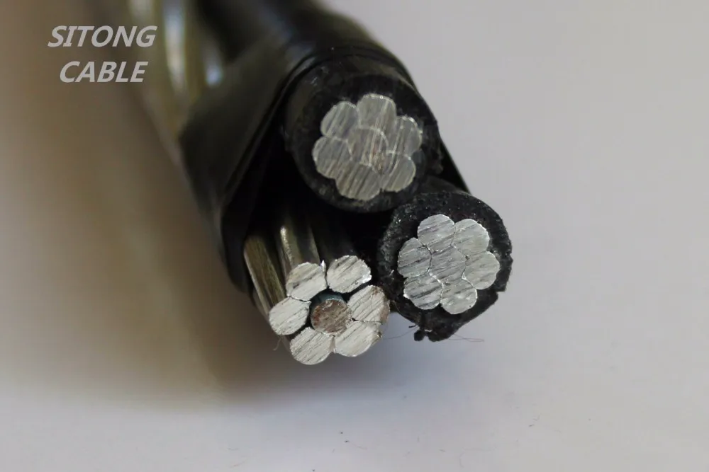 Triplex Twisted Service Drop Cable Specification #6 #4 #2 #1/0 #2/0 #3/ ...