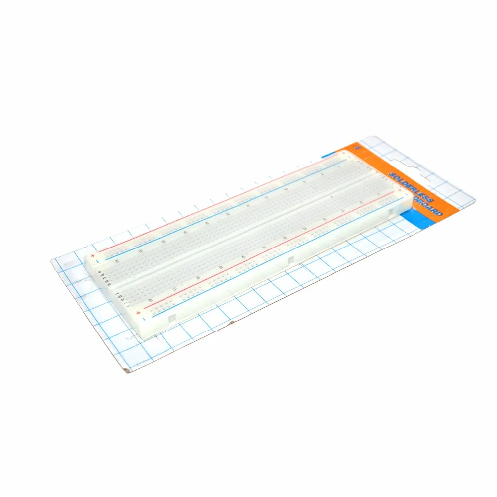 830 Point Breadboard Solderless Bread Board Mb-102 Breadboard 830 ...