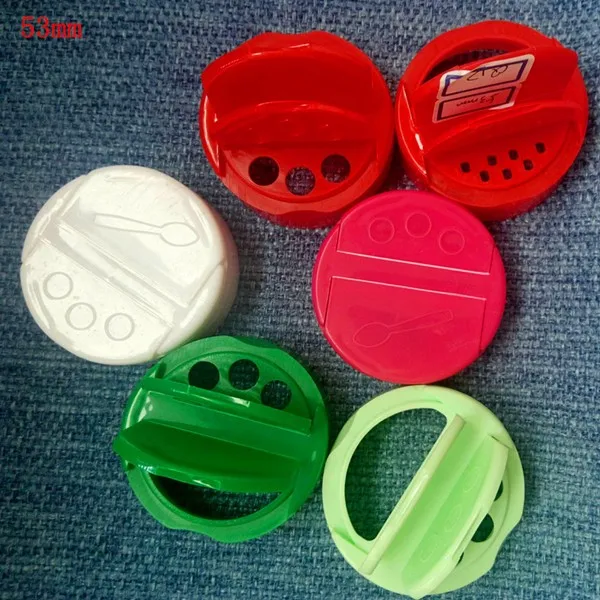 Flip Top Cap for Spice - Non-Refillable Plastic PP Lid