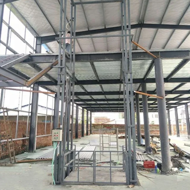 Small Stationary Cargo Lifting Elevator - 300kg Capacity