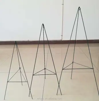 Custom Cemetery Tripod Floral Wreath Easel Stand For Grave Small Metal ...