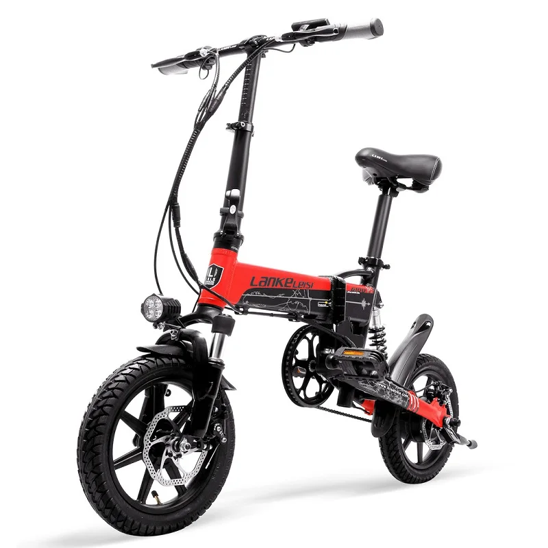 Lankeleisi G100 Mini Electric Bicycle Aluminum Alloy Frame 400w 36v 8 ...