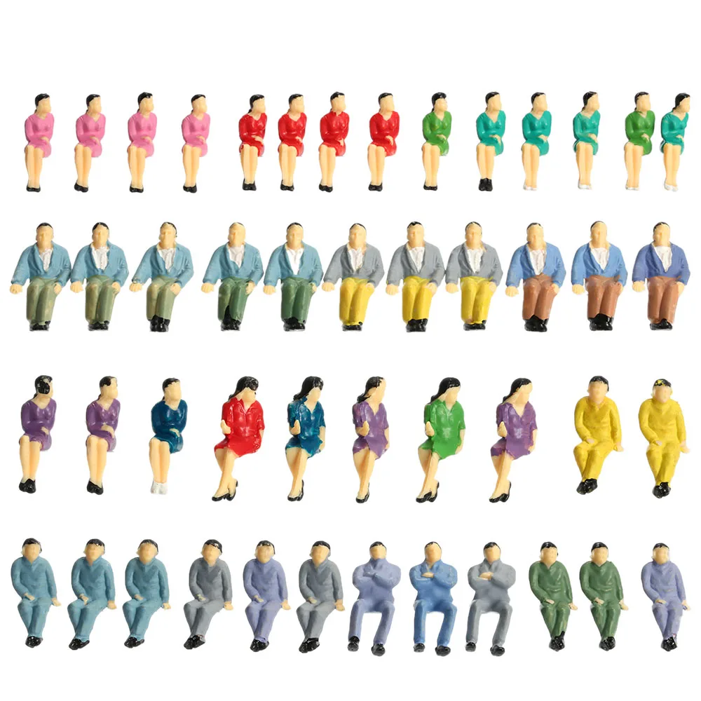 HO scale plastic miniature sitting figure| Alibaba.com