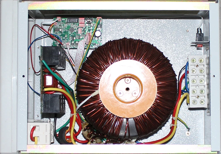 Single-Phase 6KVA 9KVA Full-Automatic LED Relay AC Voltage Stabilizer ...