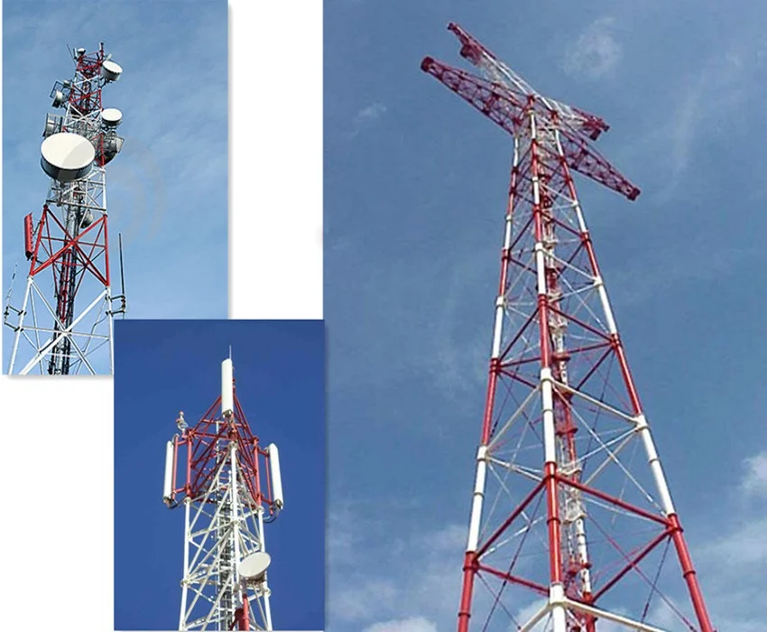 China Customized 60m Communication Self Supporting Lattice Tower Manufacturers and Suppliers ...