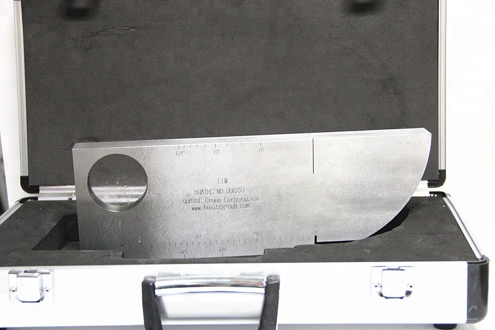 China Iiw V-1 Test Block Ultrasonic Calibration Block V1 - Buy ...