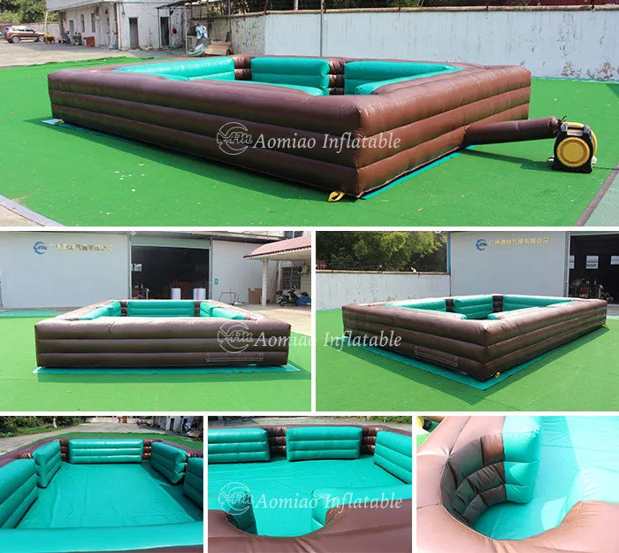 Indoor Giant Inflatable Snookball Table - Customizable PVC Snooker ...