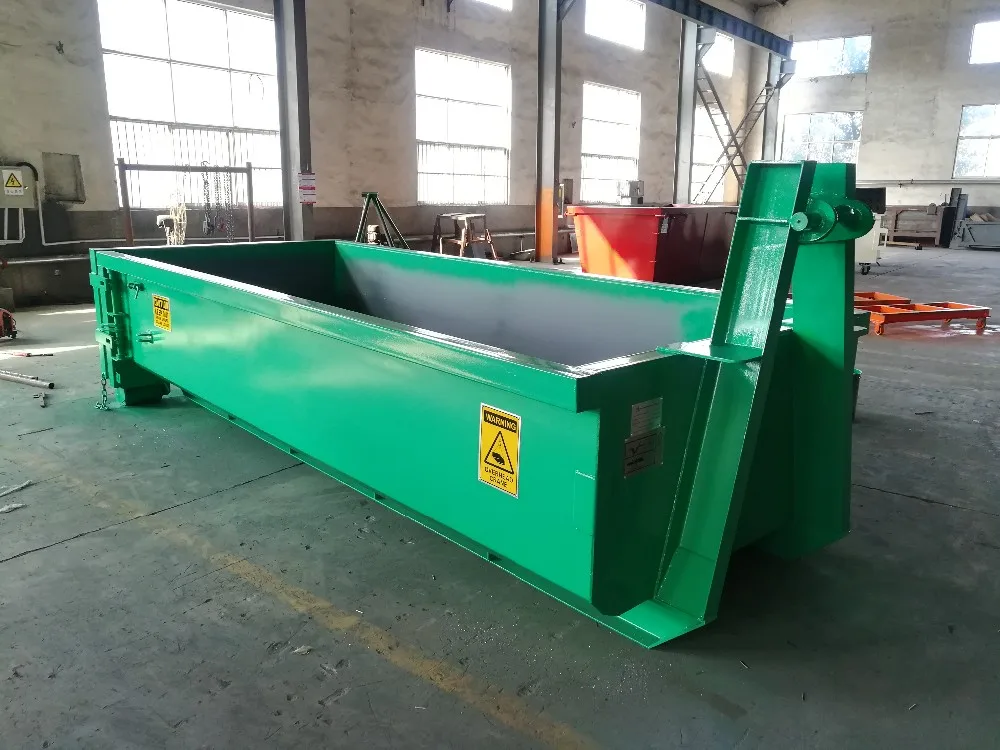 3 Cbm Scrap Metal Waste Container Skip Bin Open With Low Price - Buy ...