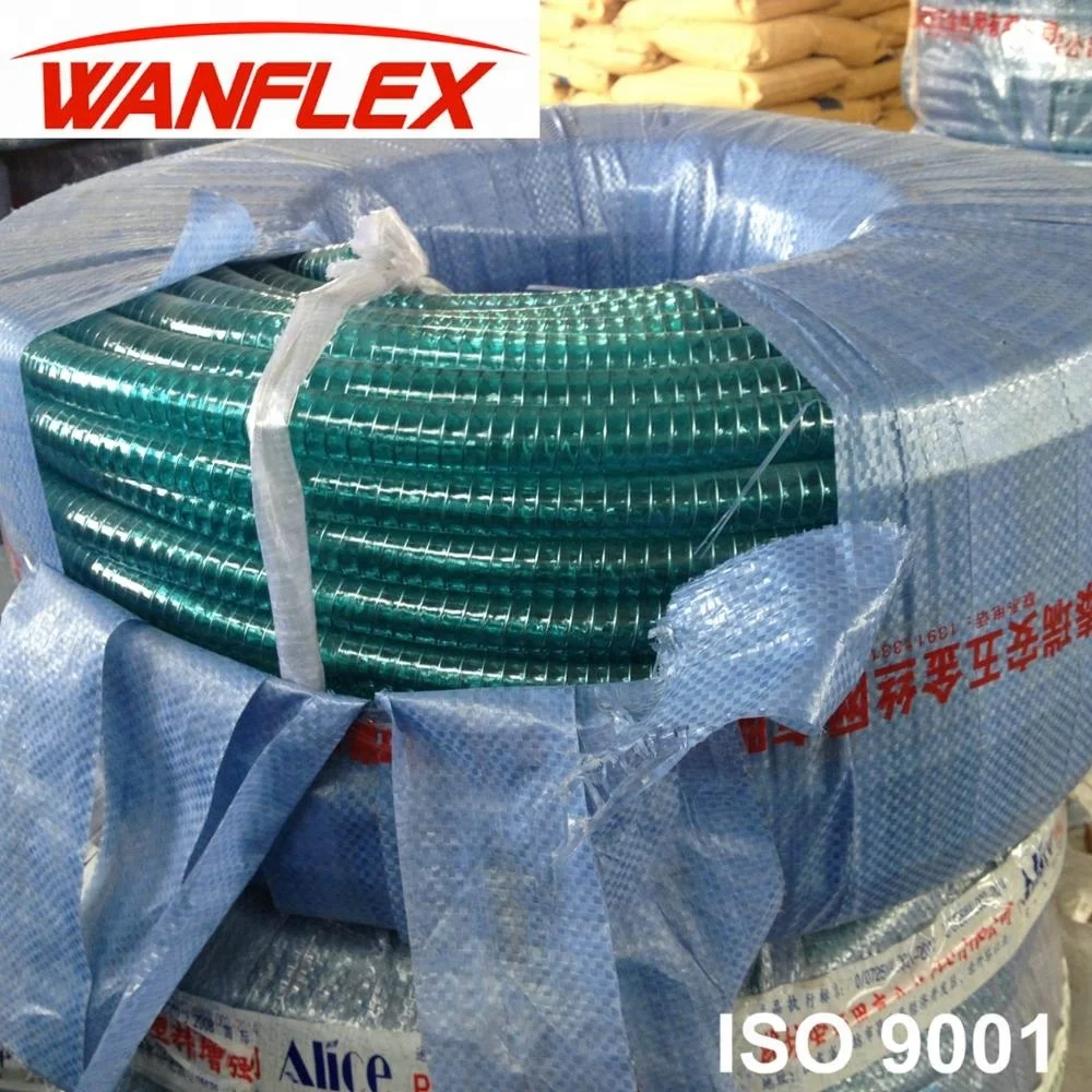 PVC Transparent Steel Wire Reinforced Hose 38mm - Food Grade Suction ...