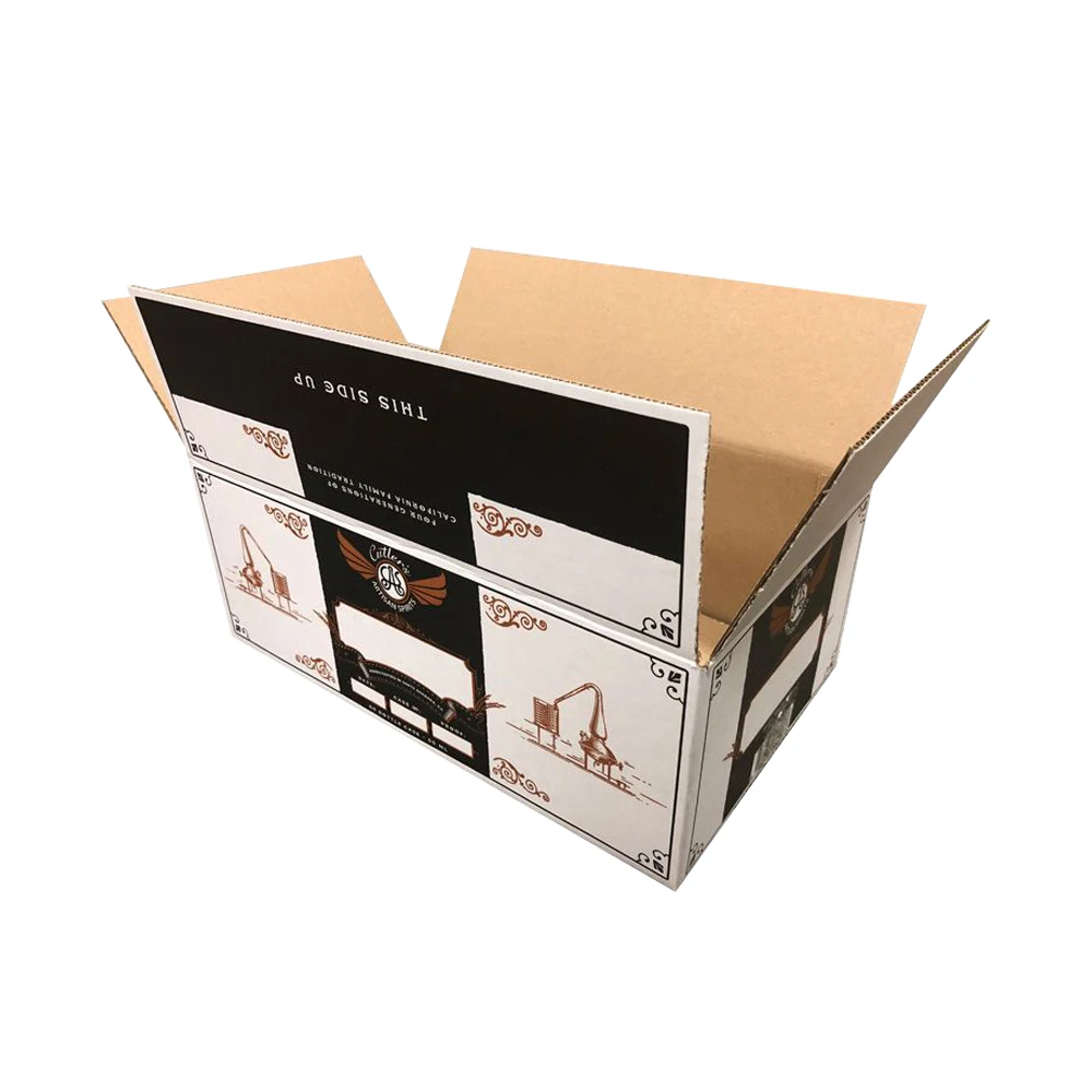 Durable Corrugated Cardboard Shipping Cartons - Customizable