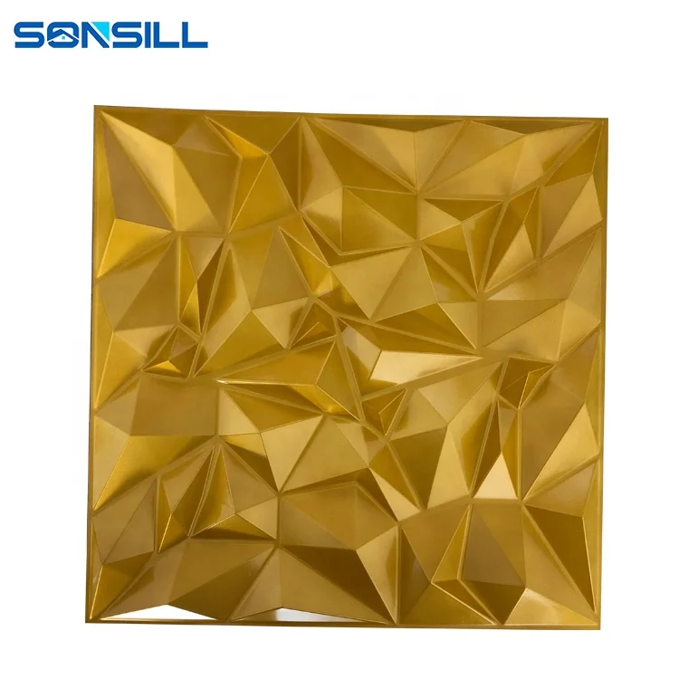 Luxury Wall Decorative PVC Paneles De Pared 3d Pvc Wall Panel