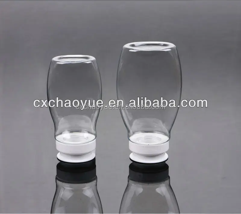 Inverted Plastic Pet Bottle Can Squeeze For Food Honey Plastic Squeeze ...