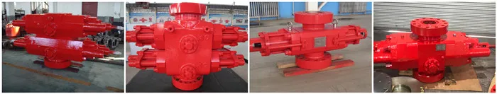 Api Wellhead Equipment Ram Blowout Preventer Single And Double Ram Bop ...