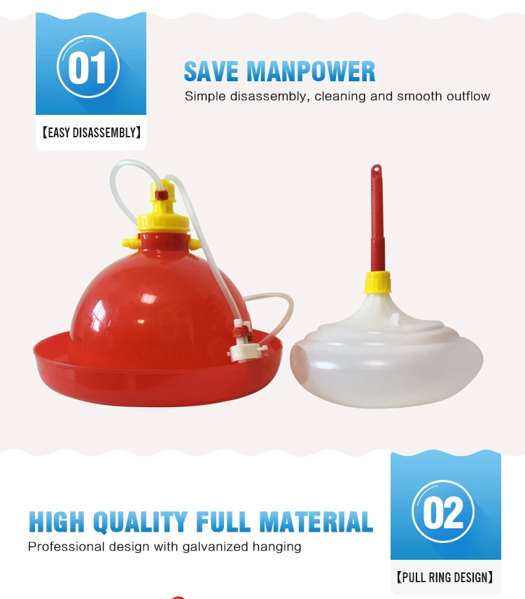 CETTIA Farming Profession Plasson Auto Drinker for Poultry Duck ...