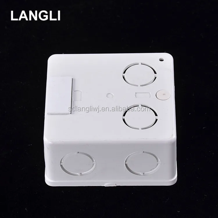 Electrical Plastic Fireproof Pvc Push Flush Wall Mounting Switch Box ...