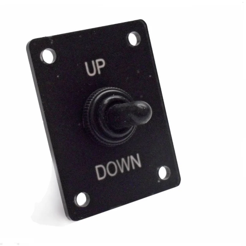 Trim Tab Toggle Switch 3 Pos Up Down Momentary On-off-momentary On Boat ...