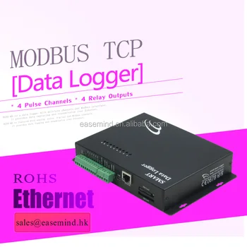 Rs485ไร้สาย Modbus Tcp ข้อมูล Logger เครื่องวัดอุณหภูมิแบบดิจิตอล32gb ...