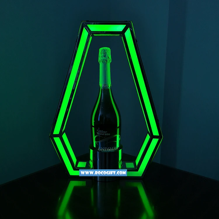 Stainless Steel Bottle Service Presenter - VIP Edition