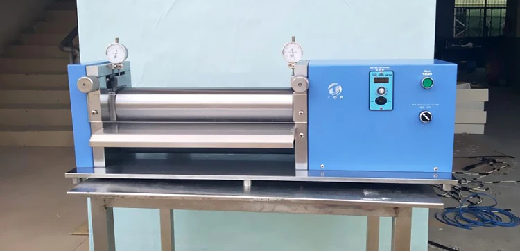 Roller Lab Lithium Ion Battery Electrode Rolling Press Making Machine ...