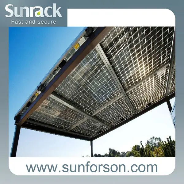 Bipv Factory Roof Top Industrial Solar Energy System Transparent ...