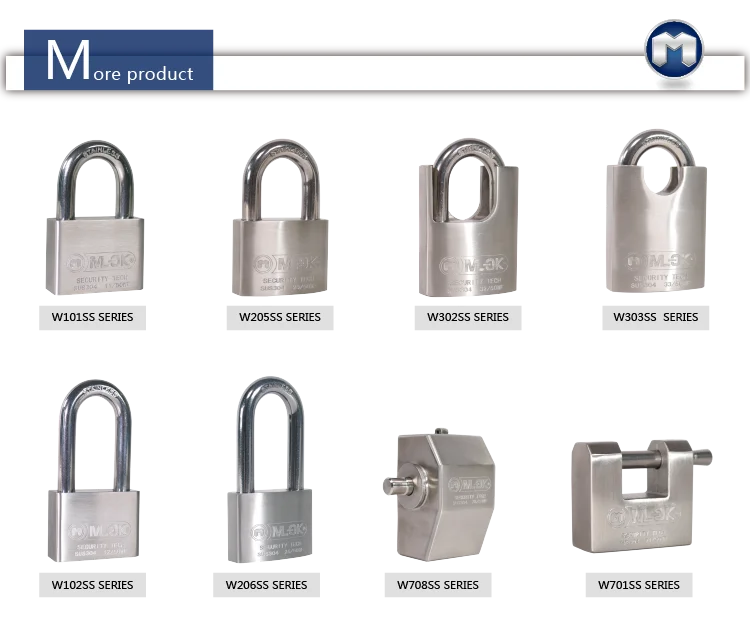 Waterproof Power Meter Box Padlock 304 Stainless Steel Lock Head Anti ...