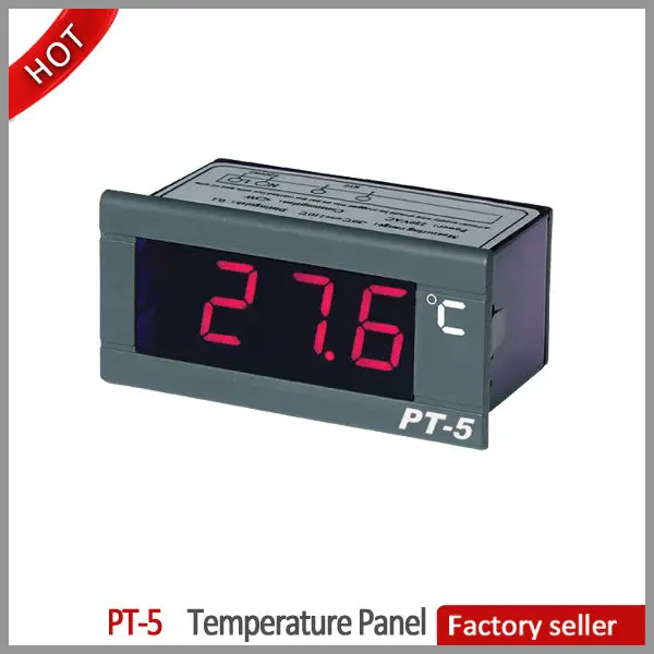 Digital Electronic Embedded Temperature Panel Led Thermometer ...